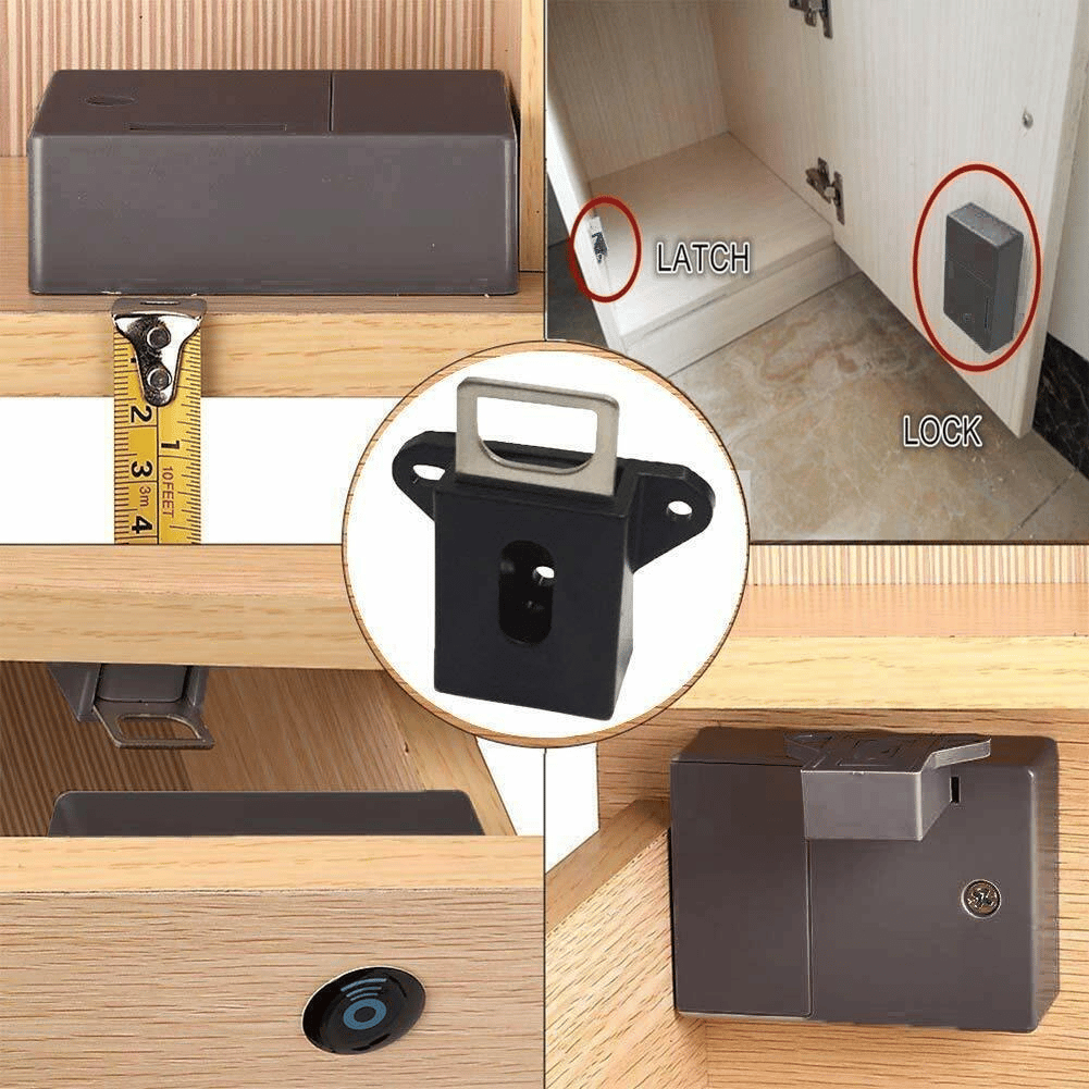 🔥Electronic Cabinet Lock DIY For Wooden Drawer Cabinet – alwaysdwell