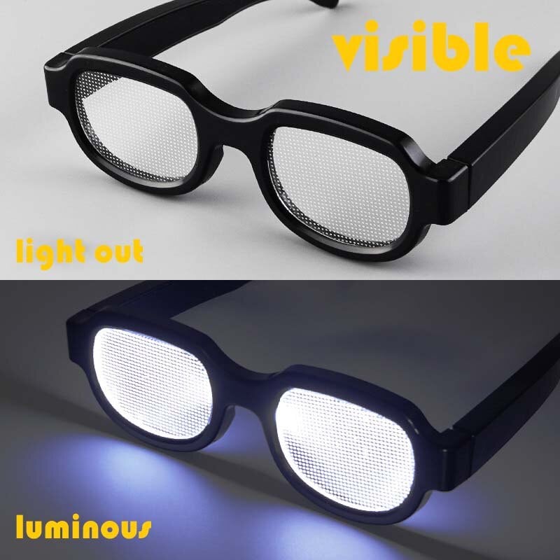 alwaysdwellTM - LED Luminous Glasses Light-Up Eyewear