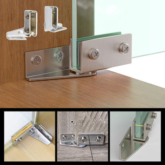 L-shaped rotating glass hinge – alwaysdwell